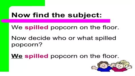 Sentences Subject And Predicate Ppt