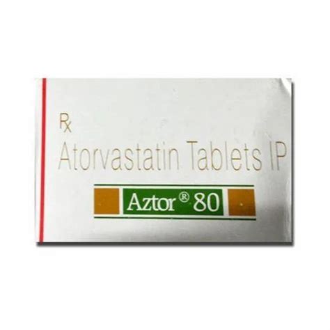Aztor 80 Tablet At Rs 681 Strip Ashiyana Lucknow Id 23955746397