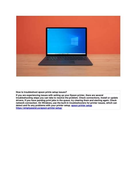 PPT How To Troubleshoot Epson Printe Setup Issues PowerPoint