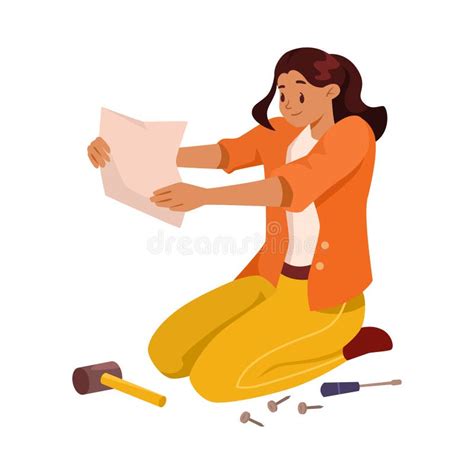 Furniture Assembling Stock Illustrations 549 Furniture Assembling