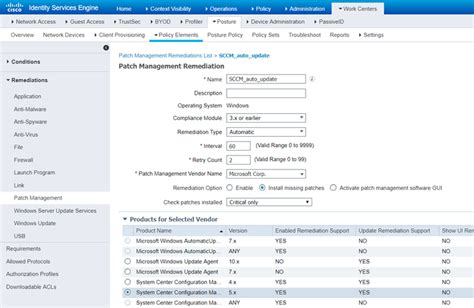How To Integrate Cisco Ise With Microsoft Sccm For Patch Management And Mdm Flow Cisco Community