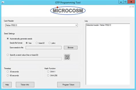 How To Program OATH OTP Tokens On Windows Microcosm