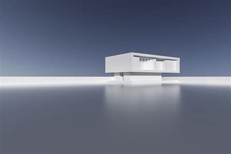 빈 콘크리트 바닥 자동차 프리젠 테이션과 미래 건축 배경의 3d 렌더링 3차원 형태에 대한 스톡 사진 및 기타 이미지 3차원 형태 도시 디지털 생성 이미지 Istock