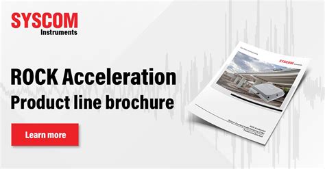 Rock Acceleration Syscom Instruments Sa