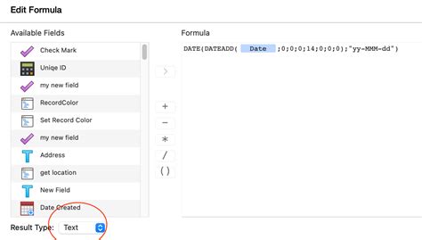 Calculating Future Date Tap Forms Organizer