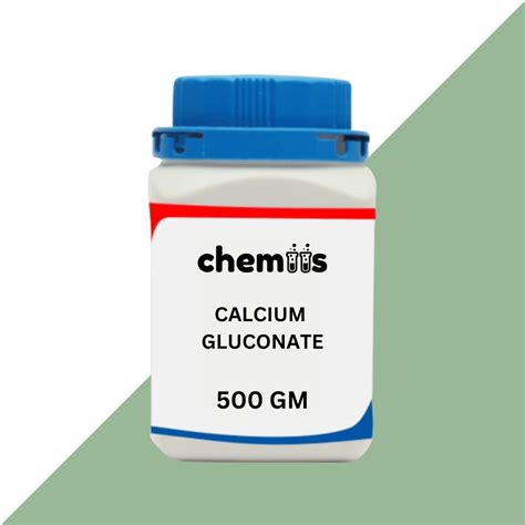 Calcium Gluconate Uses In Medicine Food Fortification And Skincare