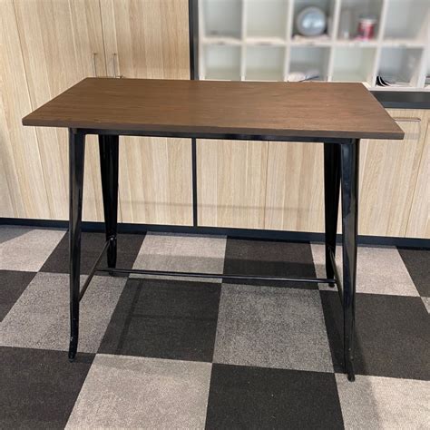 Replica Tolix Kitchen Bar Table 1200 X 600 X 1070 Sold Canterbury