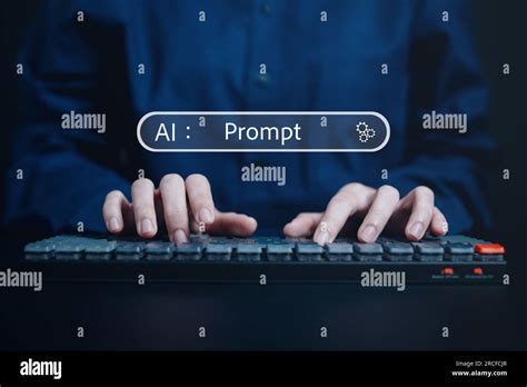 Prompt Text Ai Texting Prompt On Keyboard With Smart Artificial