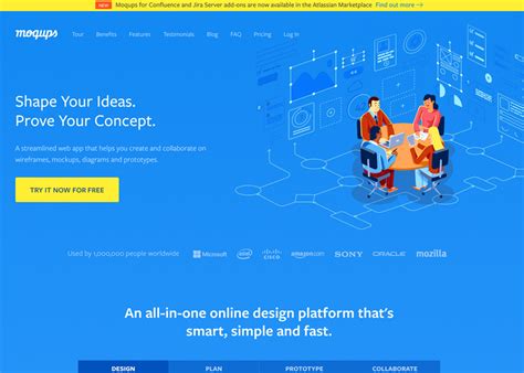 Moqups Aards Honorable Mention