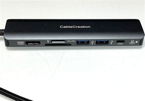 Used Cablecreation 7 In 1 Usb C Hub With 100w Power Delivery And 4k Hdmi Adapter Ubb Threads