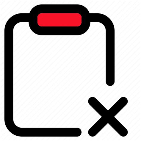 Remove Clipboard List File Report Icon Download On Iconfinder