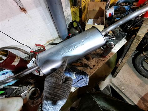 Алюминизированный глушитель Экрис — Lada 21104, 1,6 л, 2005 года ...