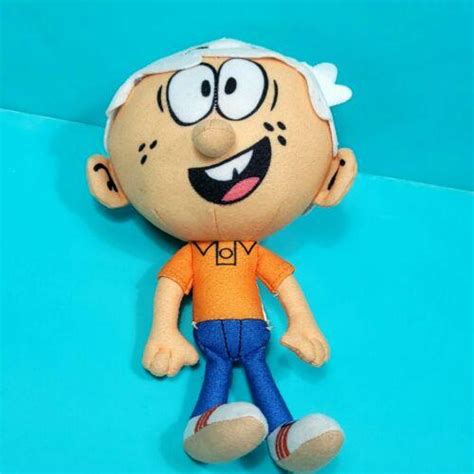 Nickelodeon The Loud House Lincoln Plush Toy 8 White Hair Boy Stuffed