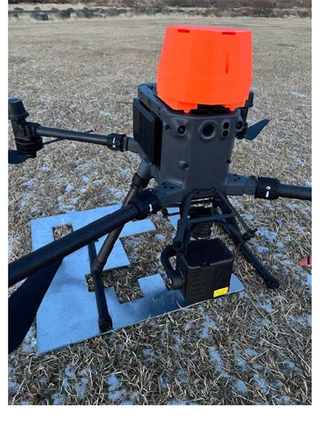 figure 1 from a precision drone landing system using visual and ir