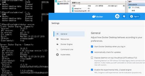 山市良のえぬなんとかわーるど（アーカイブ） メモ docker desktop edge 2 1 6 x 2 1 7 0 × 20h1 wsl 2