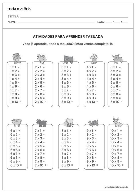 tabuada para imprimir🤚 conheça o mundo das apostas online com o slots