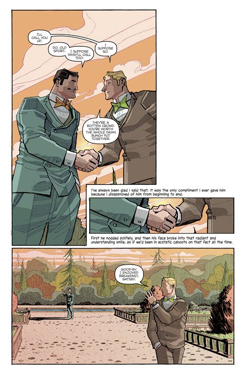 Read Online The Great Gatsby Comic Issue 6