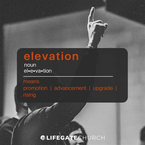 Elevation Definition Behance