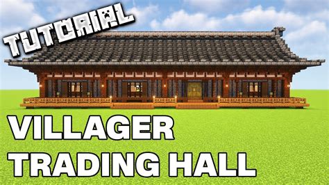Villager Trading Hall Tutorialsvillager Trading Hall Minecraft