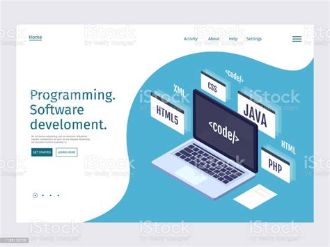 Pemrograman Template Halaman Arahan Pengkodean Dan Konsep Perangkat