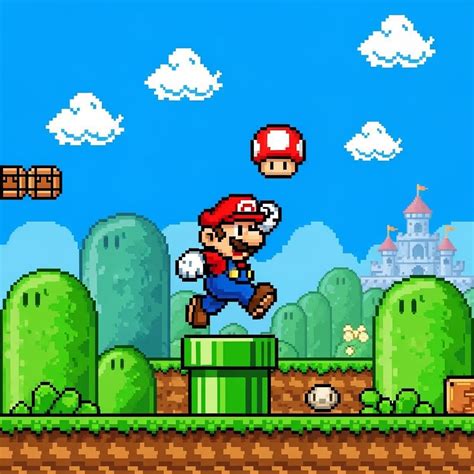 Create Mario Pixel Art With Ai