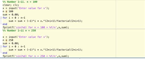 Solved Matlab I Have My Code Done But I Need Help In Making