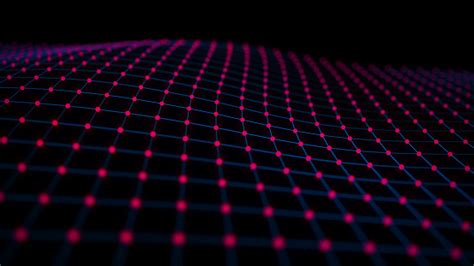 디지털 기술의 물결 모션 도트와 선이 있는 어두운 사이버 공간 미래지향적인 디지털 배경 빅 데이터 분석 3d 렌더링 와이어 프레임 모델에 대한 스톡 사진 및 기타 이미지