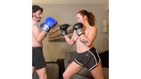 Sassy Vs Mario Topless Boxing Sassys Fetish Shop Clips4sale