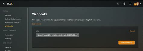 Plex Webhook 🪝 Vip Features Trakt Forums