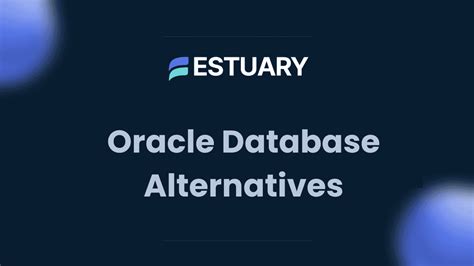 Oracle Database Replication Tools And Step By Step Guide Estuary Oracle Database Replication Tools And Step By Step Guide Estuary