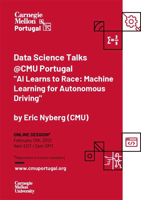 Data Science Talks Cmu Portugal Ai Learns To Race Machine Learning For Autonomous Driving