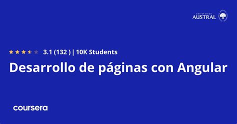 Desarrollo de páginas con Angular Coursya