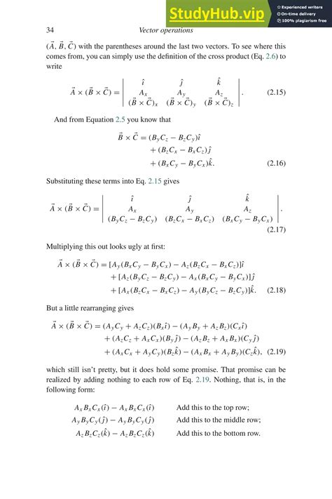 A Babes Guide To Vectors And Tensors PDF
