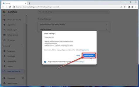 Reset Google Chrome To Its Default Settings Full Guide