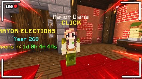 Mayor Diana Time Hypixel Skyblock Ironman Youtube