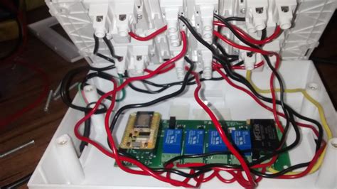 Arduino Nodemcu Esp8266 Based Wifi Smart Strip 4 Relay Switch Board With Raw Tcpip Mqtt