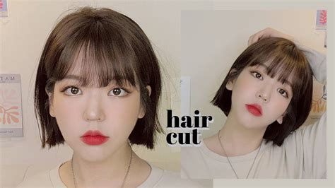 Eng 10년만에 단발머리 했어요 칼단발 태슬컷 후기 💇🏻‍♀️ Youtube