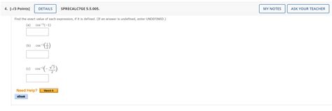 Solved A To Define The Inverse Sine Function We Restrict