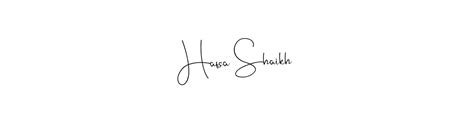 94 Hafsa Shaikh Name Signature Style Ideas Amazing Online Autograph