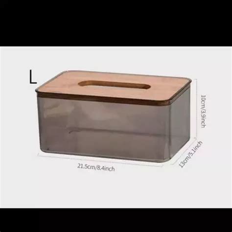 خرید و قیمت جا دستمال کاغذی اکرولیک چوب بامبو وارداتی از غرفه لوازم خانگی انلاین بیتا