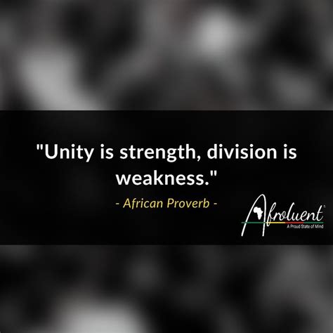 Unity Is Strength Quote
