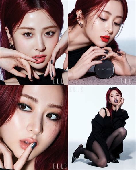 [정보 소식] 르세라핌 허윤진 뷰티여신 등극 맥 코리아 앰버서더 화보공개 인스티즈 Instiz 연예 카테고리