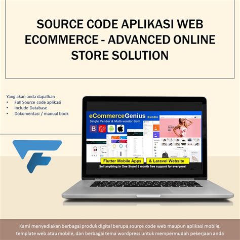 Jual Source Code Aplikasi Web Ecommerce Advanced Online Store Solution Shopee Indonesia