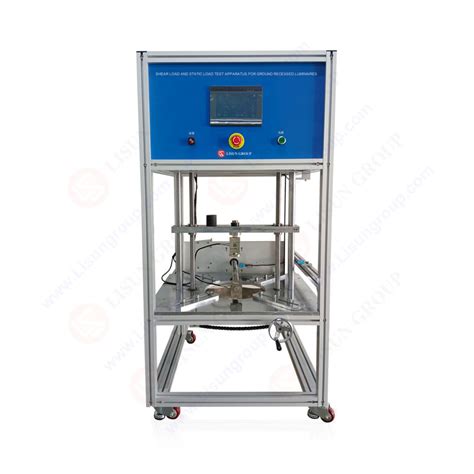 Iec 60598 2 13 Shear Load And Static Load Test Apparatus For Ground Recessed Luminaires Lisun
