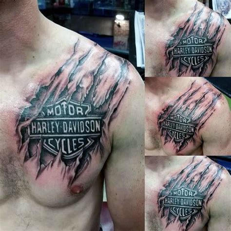 Harley Tattoos For Guys Bold Designs That Stand Out