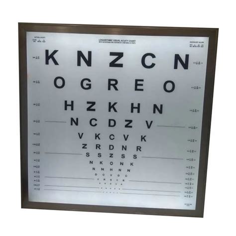 Logmar Chart Led At ₹ 5000piece Snellen And Vision Chart In