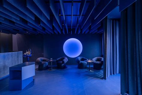 Blue Lounge By Visual Display Interiorzine