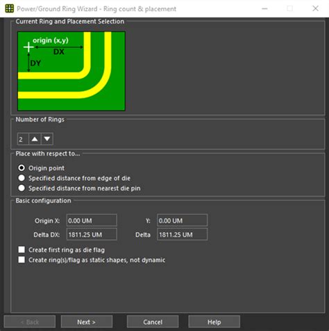 Creating Power And Ground Rings In Allegro X Package Designer Plus
