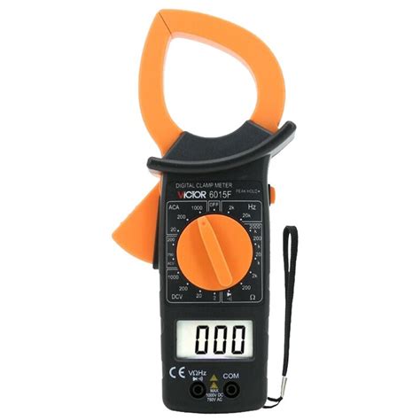 胜利仪器（victor）dm6015f 钳形表数字钳形万用表防烧数显钳型电流表电工万能表1000a 3 1 2 融创集采商城