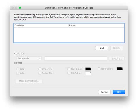 FileMaker 應用 Conditional Formatting 做出 Highlight 效果 FileMaker 小子